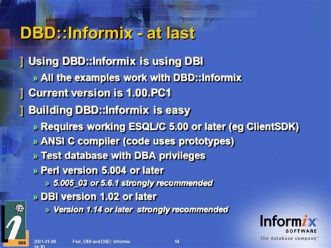 30perl Dbi And Dbdinformix Perl Apache Dbi And Dbdinformix