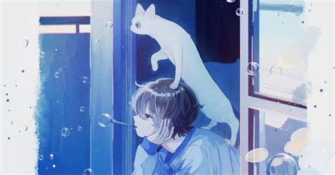 고양이와 소년 일러스트 특집