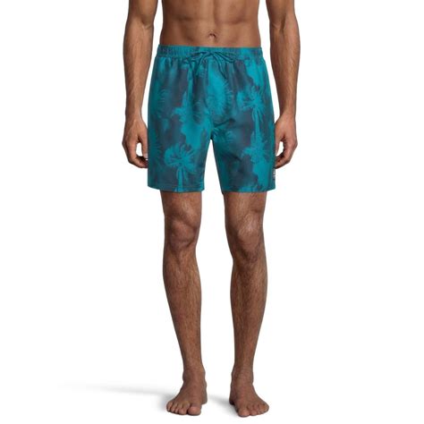 Ripzone Mens Raith Palm Swim Shorts Quick Dry Upf Sportchek