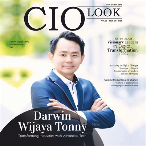 Ciolook On Linkedin In The Latest Edition The 10 Most Visionary