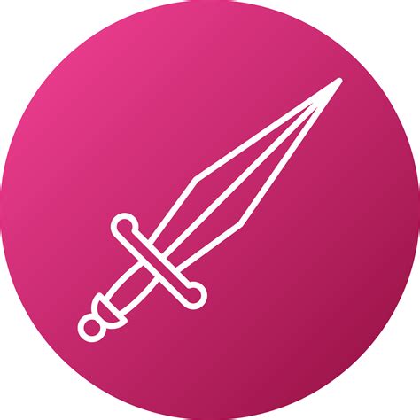 Dagger Icon Style 21527130 Vector Art At Vecteezy
