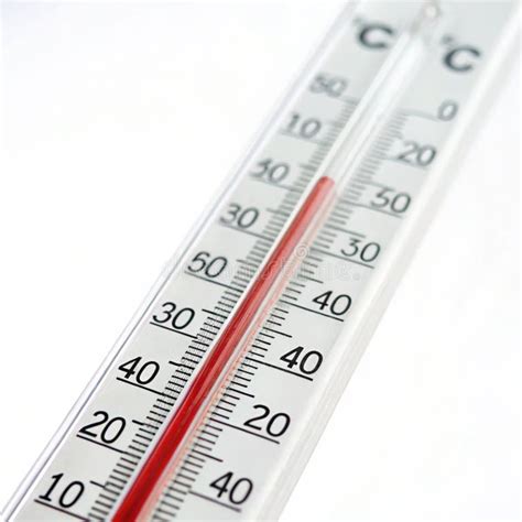 Thermometer Isolated On White Background Stock Illustration