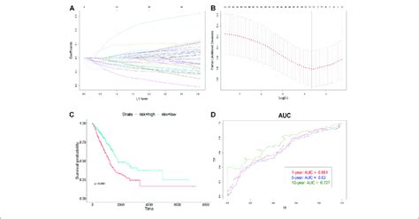 Construction Of The Immune Related Lncrna Signature A The Lasso Download Scientific