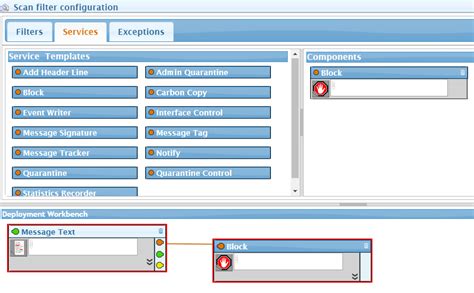 Creating A Block And Quarantine With Exceptions Policy Micro Focus Secure Messaging Gateway