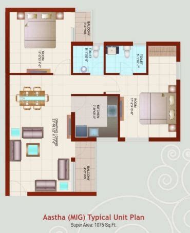 Ansal Api Aastha Pride Floor Plans Bodaki Greater Noida