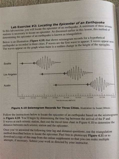 solved locating the epicenter of an earthquake in can