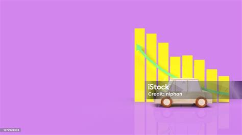 비즈니스 콘텐츠 3d 렌더링용 자동차 목재 장난감 및 차트 개념에 대한 스톡 사진 및 기타 이미지 개념 비즈니스 성장 개념 Istock