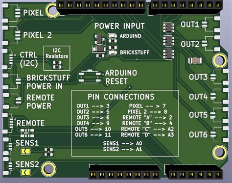 Full Arduino Shield Community Brickstuff Hobby Electronics
