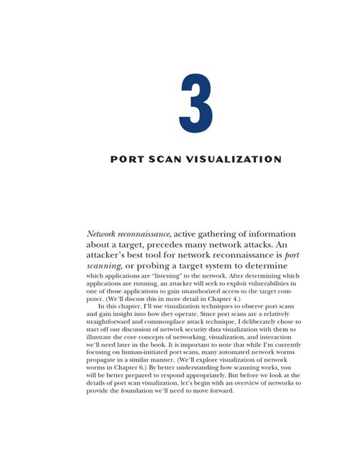 Security Data Visualization Graphical Techniques F 3 Port Scan