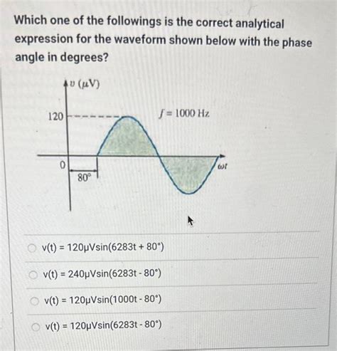 Solved Which One Of The Followings Is The Correct Analytical Chegg