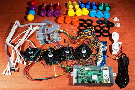 Arcade1up Tmnt Pcb Encoders Joysticks Buttons Lot 3761805628