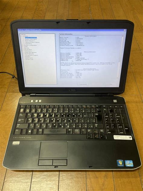 Yahooオークション ジャンク品 Dell Latitude E5530 Core I3／メモ