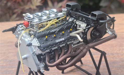 Ford Cosworth Dfv With Extended Gear Box This Will Be For The Wolf Wr1