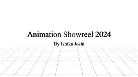 Video Ishika Joshi On Linkedin 3d Character Animation Showreel