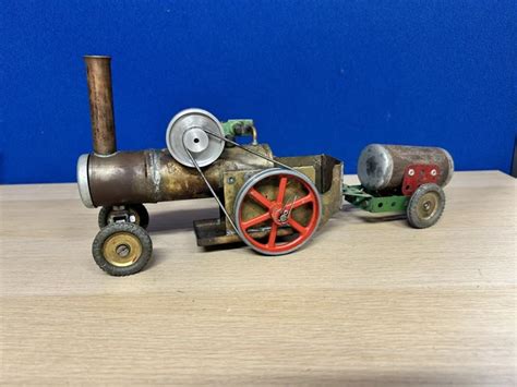 Scratch Built Live Steam Miniature Traction Engine Model Mamod Mm1