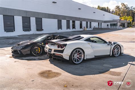 Novitec Ferrari F8 N Largo Novitec X Vossen Series Nf10 Vossen Wheels