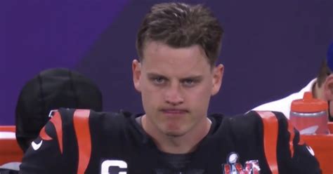 Look Joe Burrows Reaction To Super Bowl Loss Goes Viral The Spun