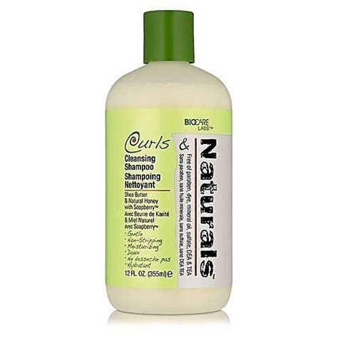 Biocare Curls And Naturals Cleansing Shampoo 12oz Sherrys