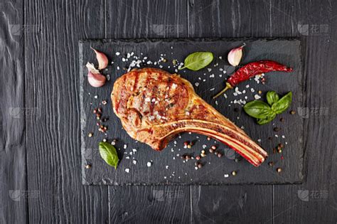 格子烤肉 牛排 多汁的 印第安战斧 特写 腰肉 清新 烤的 食品 澳大利亚文明