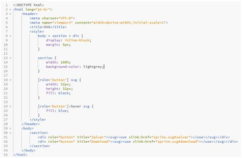 Ícones Svg Sprites Com Css Na Prática Tableless Website Com