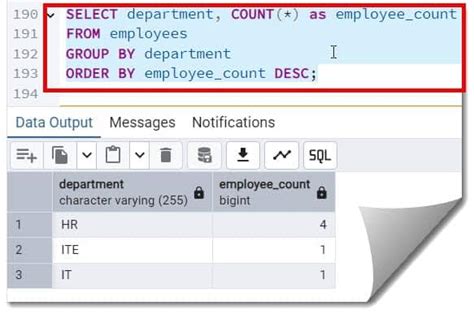 PostgreSQL Order By Group By DatabaseFAQs