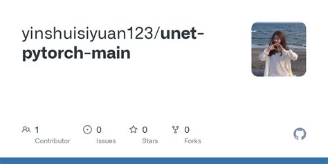 Github Yinshuisiyuan123unet Pytorch Main