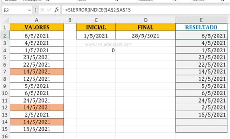 Fechas Aleatorias Sin Repetir En Excel Ninja Del Excel