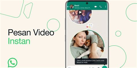 Makin Canggih WhatsApp Kenalkan Fitur Pesan Video
