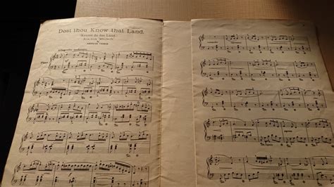 Yahooオークション 『dost Thou Know That Land 君よ知るや南の国（