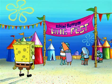 Bikini Bottom Hug Festival Gallery Encyclopedia Spongebobia Fandom