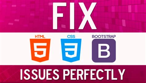 Build And Fixed Bootstrap Issue By Alishannoor82 Fiverr