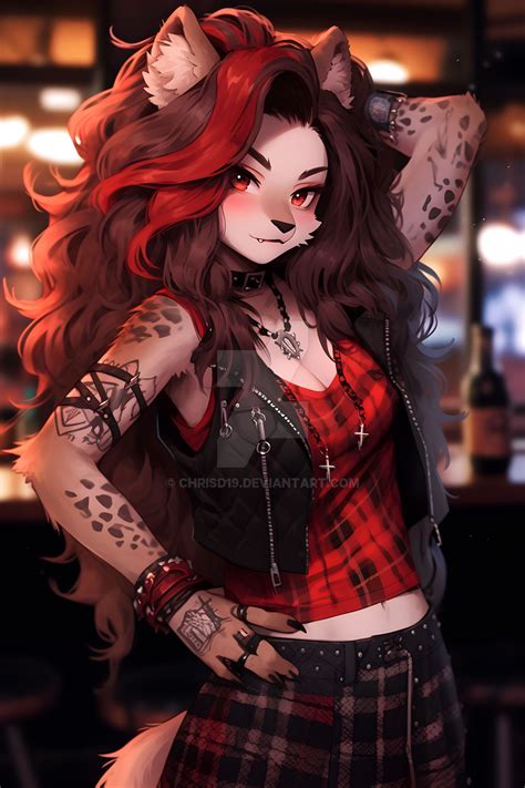 Punk Hyena Girl Sold By Chrisd19 On Deviantart