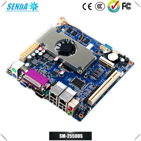 X86 Mini Itx Motherboard Intel Atom D2550 For 2 Lan With Pci Slot Buy