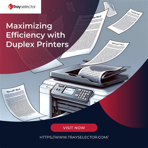 Maximizing Efficiency With Duplex Printers Trayselector Medium