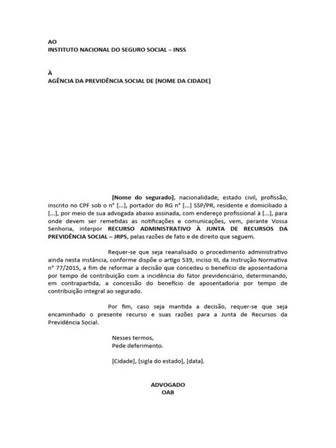 Recurso Averbação De Período Comprovado Por Reclamatória Trabalhista