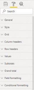 Power BI Formatting Table And Matrix Visuals Implementation Specialists