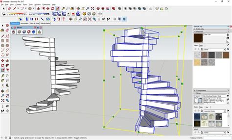 Desenhe Uma Escada Em Caracol Em 3d No Sketchup Com O Plugin Grow Ibercad Software Cad