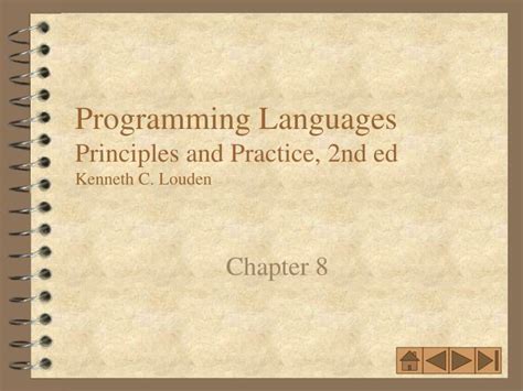 Ppt Programming Languages Principles And Practice 2nd Ed Kenneth C