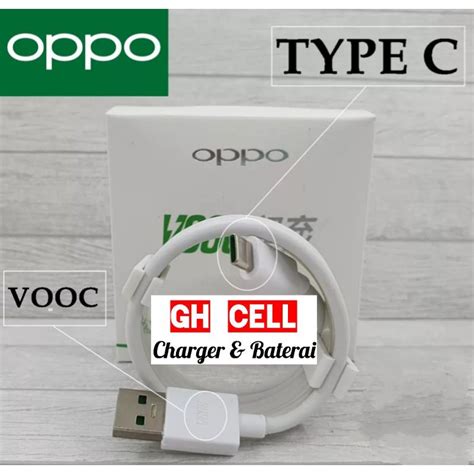 Jual Kabel Data Oppo Reno Reno Pro Reno F Vooc Type C Original Shopee Indonesia