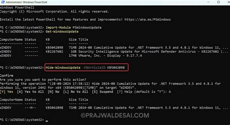 How To Show Or Hide Updates In Windows 11 Prajwal Desai