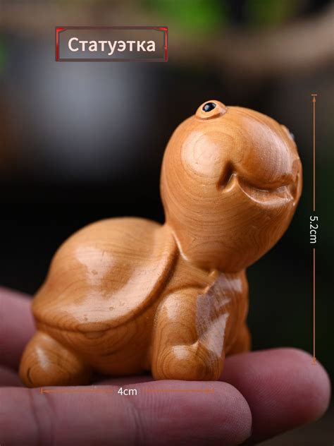 Статуэтка для помещений черепаха Деревянная ручной работы купить на Ozon по низкой цене