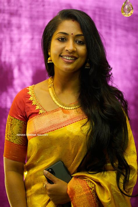 Navya Nair At Lal Jose Daughter Engagement