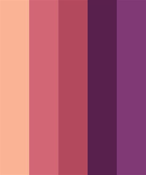 Ways To Excel Color Scheme Peach Color Palette Design Color