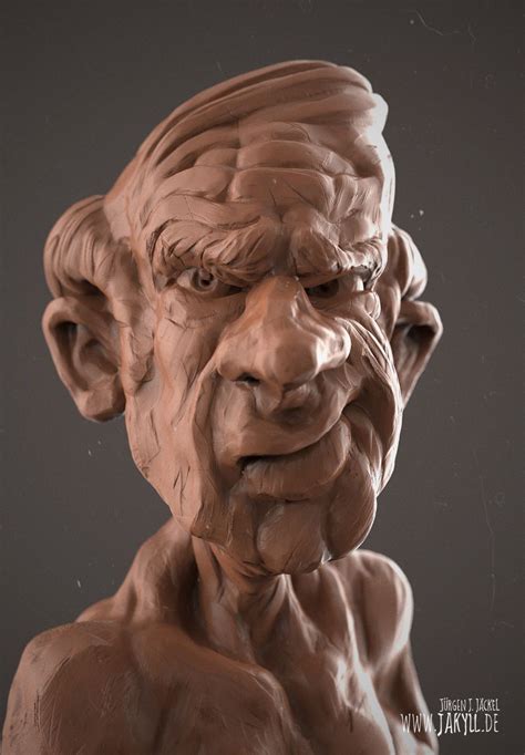 Clay Head Cartoon Sculpture Techniques Art Drawings Sketches