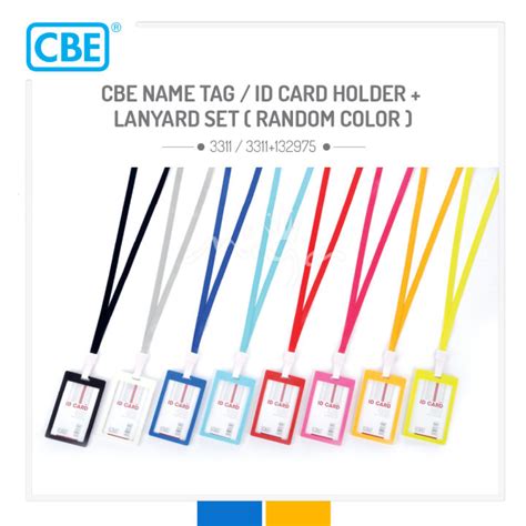 Cbe Name Tag Name Badge Holder Office Id Card Holder