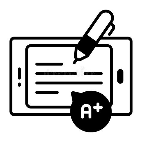 Grades Learning Modern Concepts Flat Design Premium Quality Vector Illustration Concept Stock