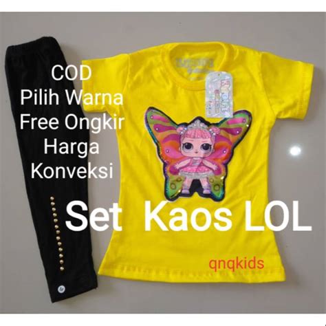 Lol T Shirt Set Choose Color Shopee Philippines