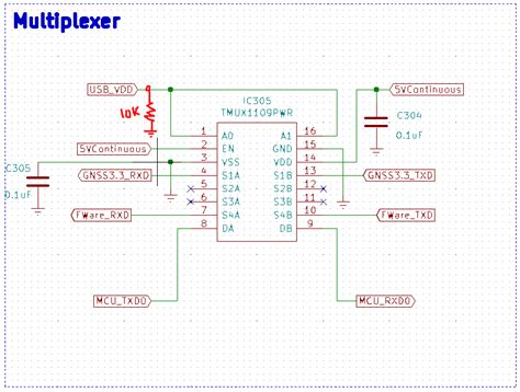 Multiplexer Is A Pulled Down Signal The Same As A Ground Signal Electrical Engineering