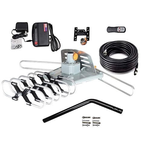 Buy MATIS Digital Outdoor Amplified HD TV Antenna Miles Long Range Support K P
