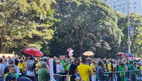 Contra Moraes E Lula Bolsonaristas Fazem Ato Esvaziado Na Paulista O